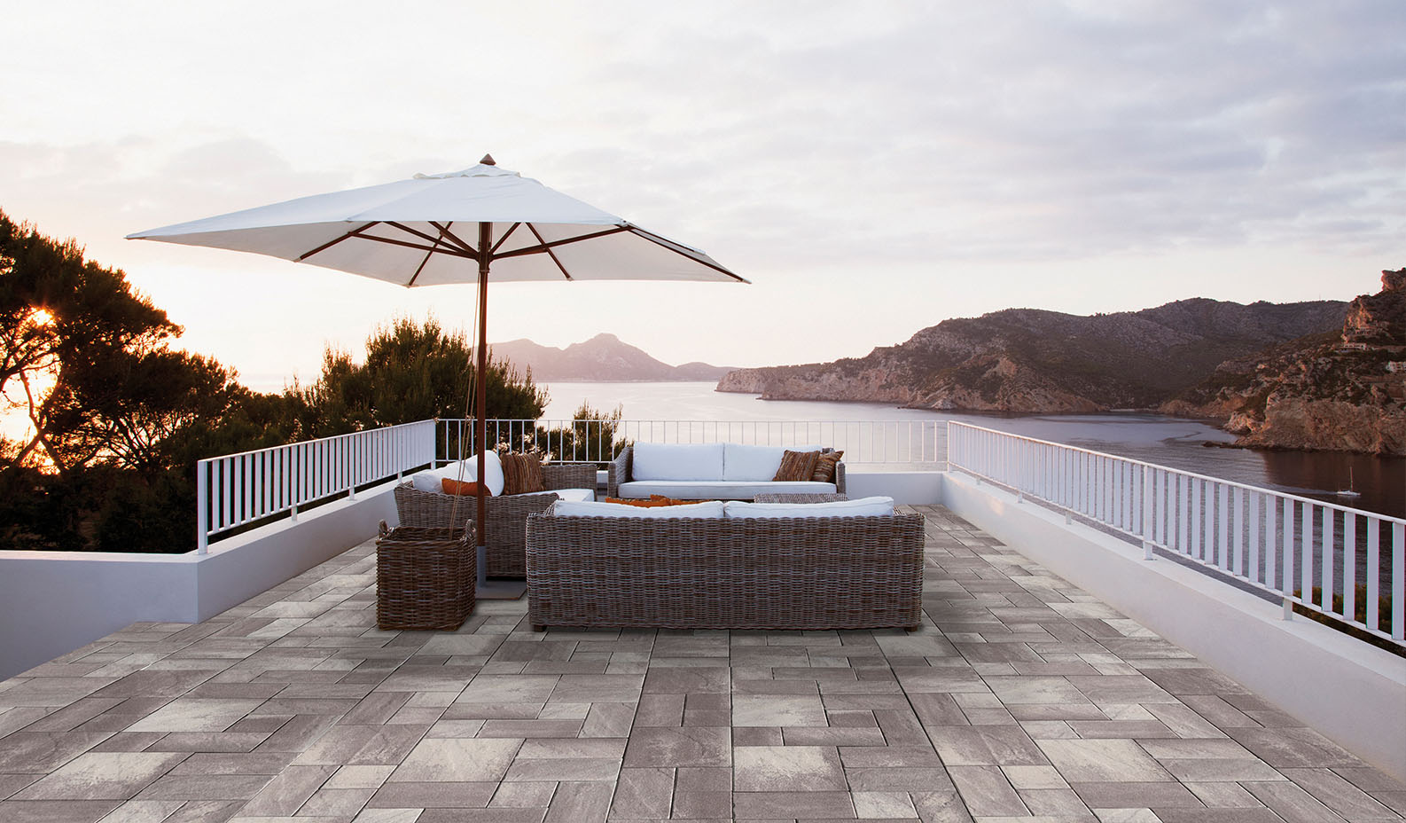 Terano impregnirani opločnik pogodan za automobilske površine